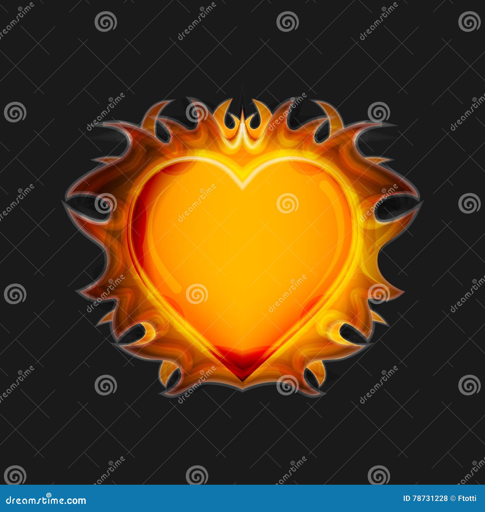 Heart Fire Background Stock Illustrations – 11,362 Heart Fire ...