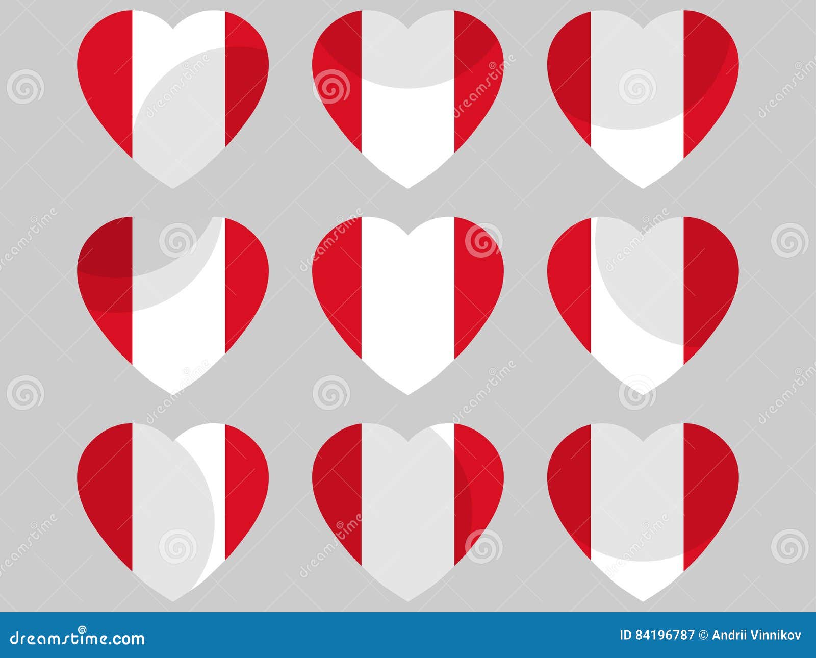 Heart with the Flag of Peru. I Love Peru Stock Vector - Illustration of ...