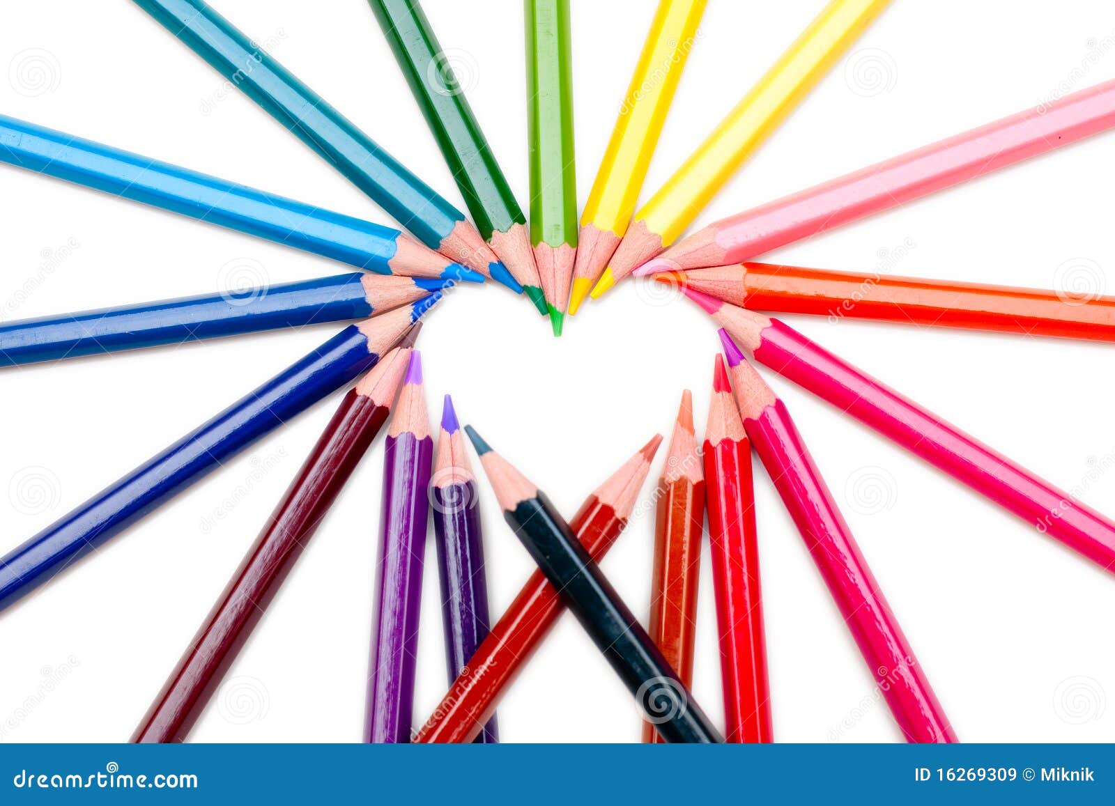 Colored Pencil Heart