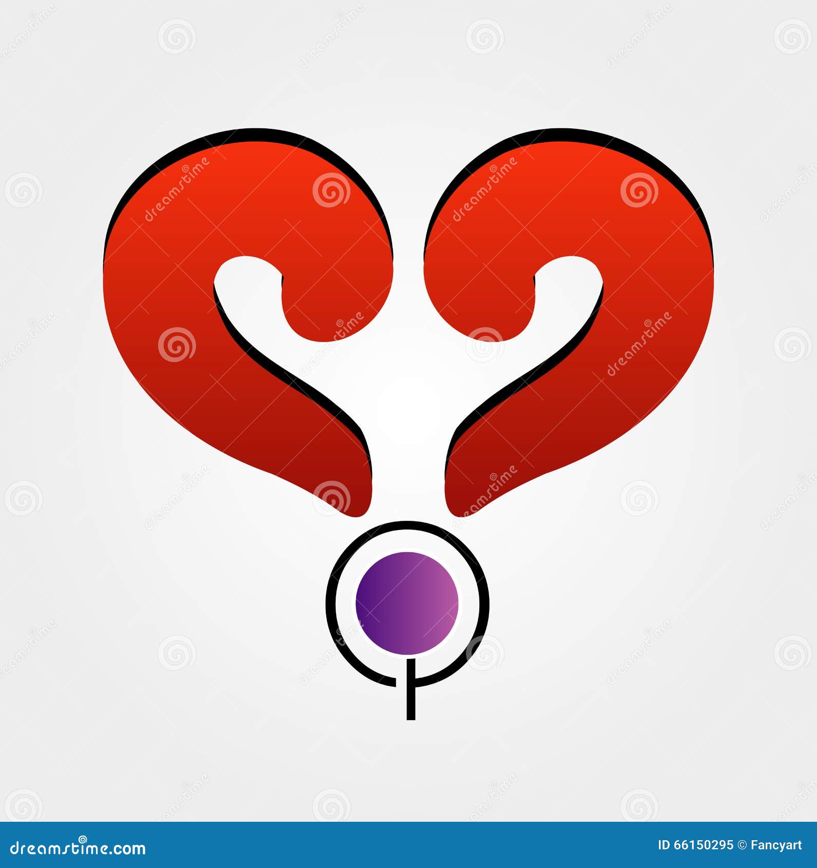 Heart Formed by 2 Question Marks Stock Vector - Illustration of object ...