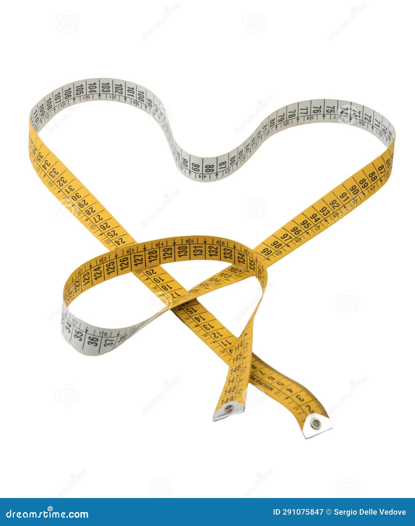 A Heart Formed with a Tape Measure Stock Image - Image of ruler, life ...