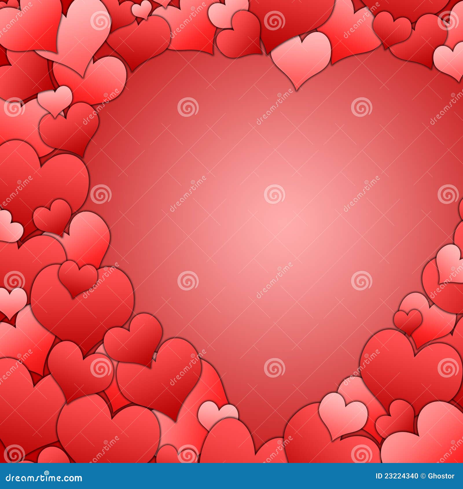 Heart Frame background stock illustration. Illustration of valentines ...