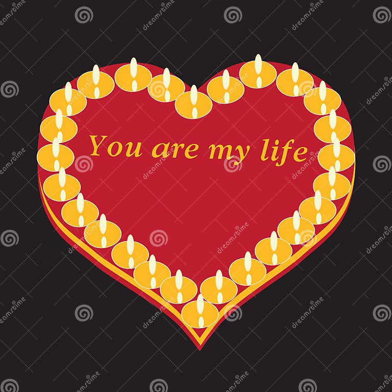 Heart full of love stock vector. Illustration of emotions - 72165516