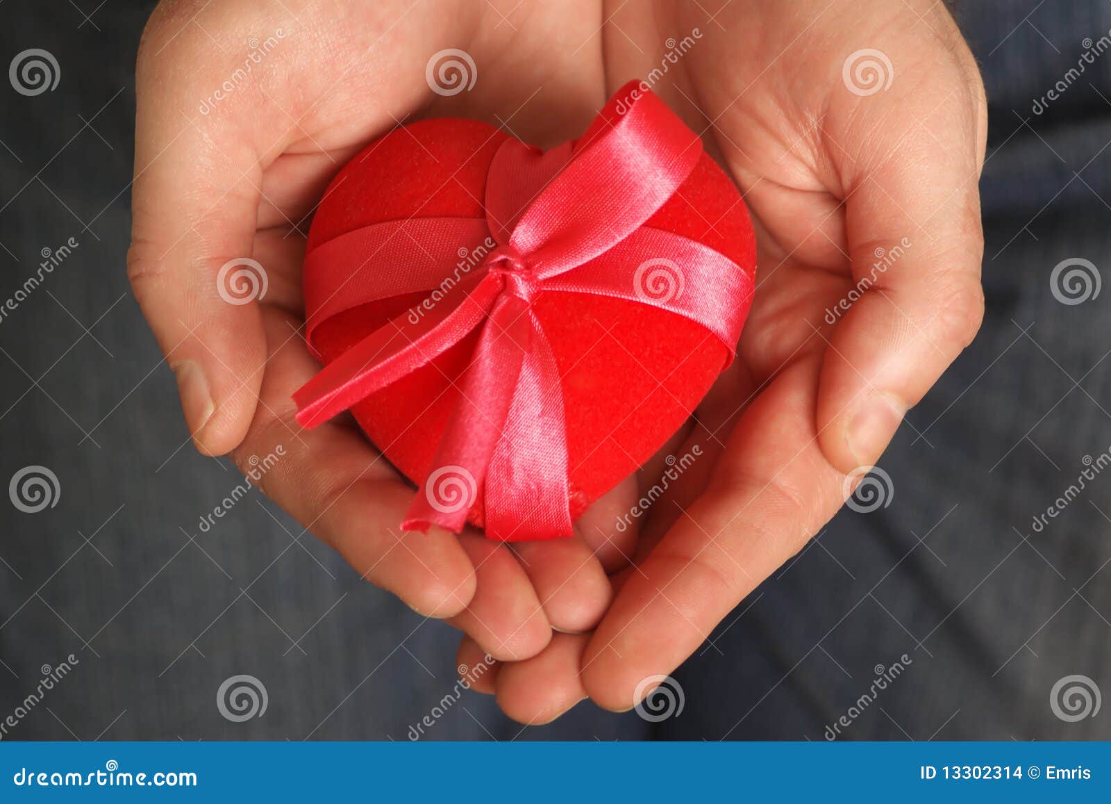 Heart in a gift stock photo. Image of heart, reconciliation - 13302314