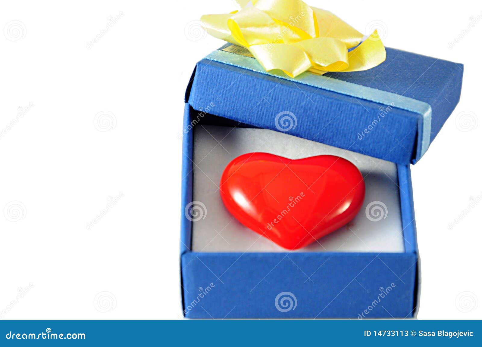 Heart gift stock image. Image of surprise, white, happiness - 14733113