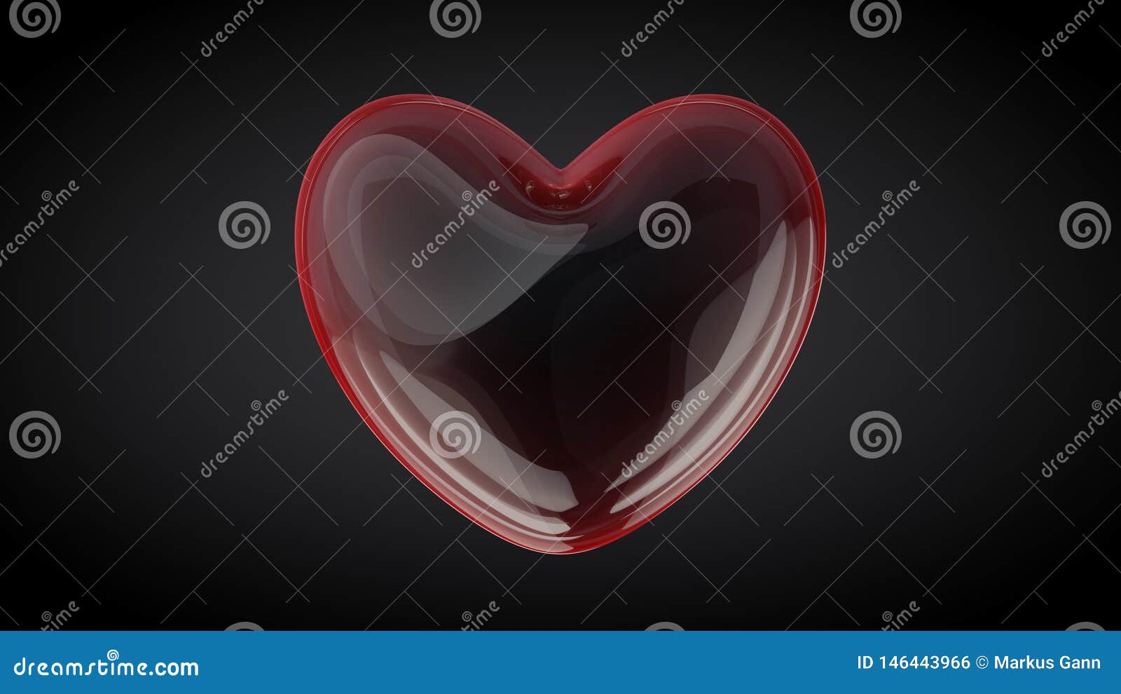 Heart of glass stock illustration. Illustration of light - 146443966