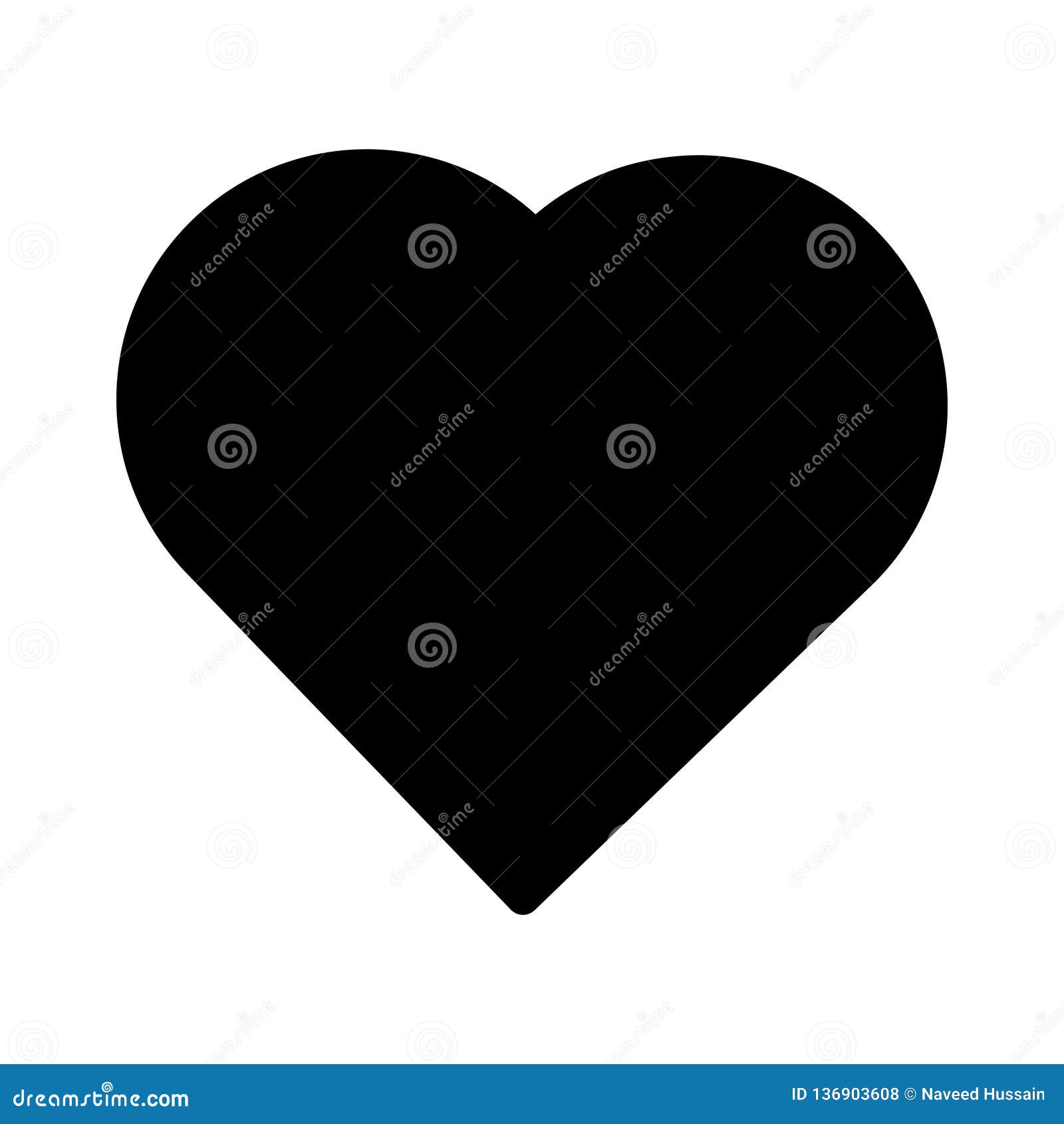Heart Glyph Vector Icon Stock Illustration Illustration Of Life
