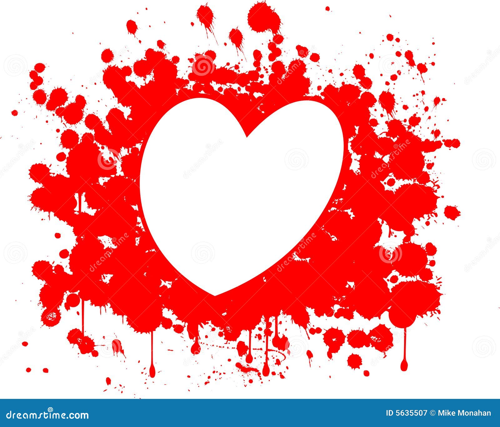 Heart Graphic stock vector. Illustration of grunge, trendy - 5635507