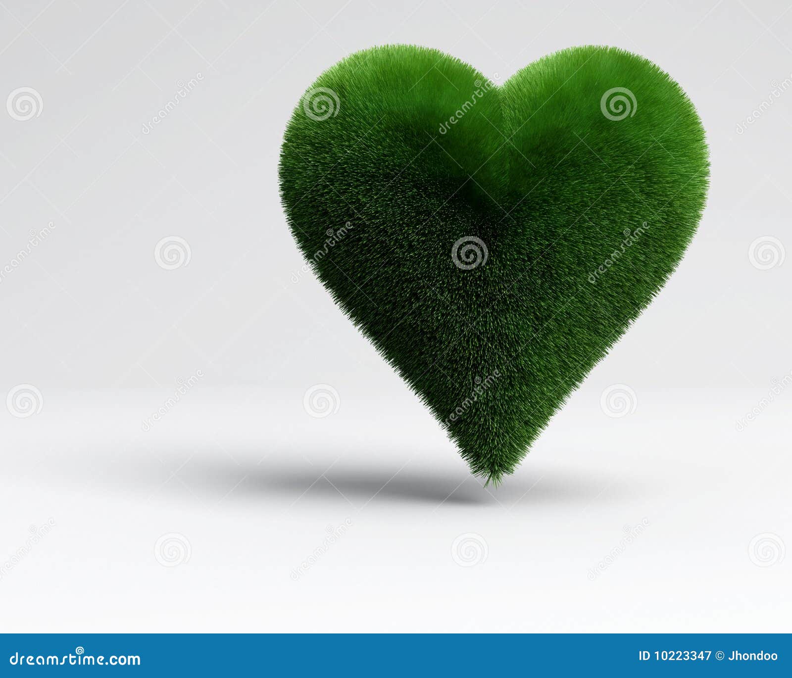 Heart grass stock illustration. Illustration of saint - 10223347
