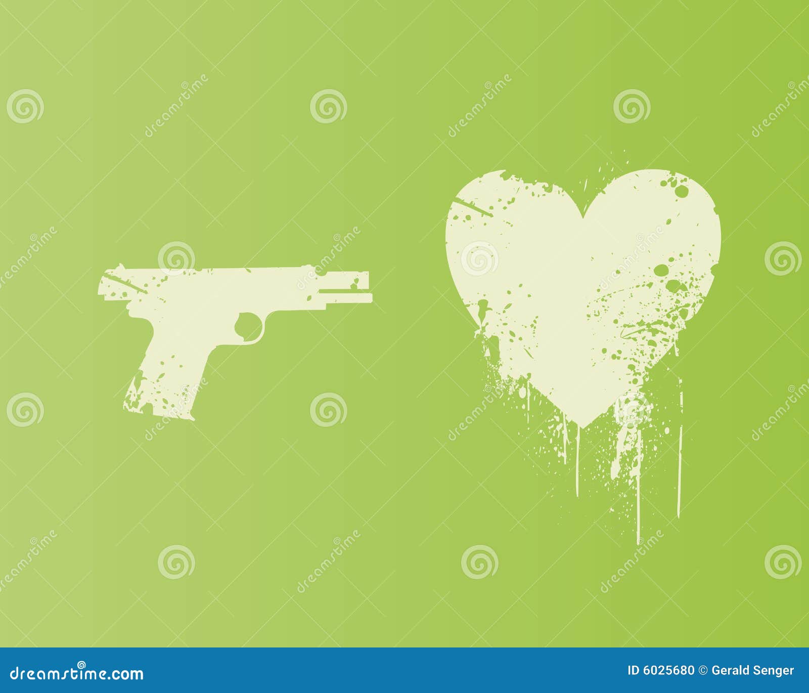 Heart Gun Picture. Image: 6025680