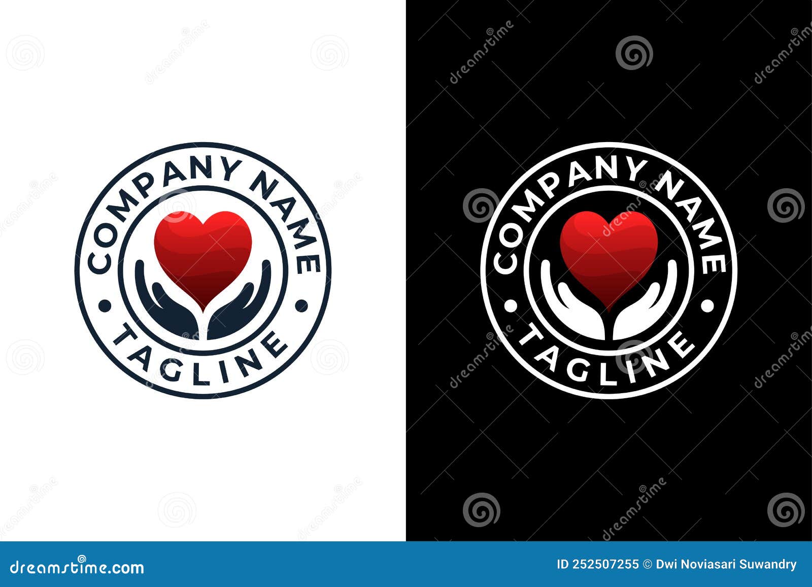 Caring Hand Logo Design Template Stock Vector - Illustration of human ...
