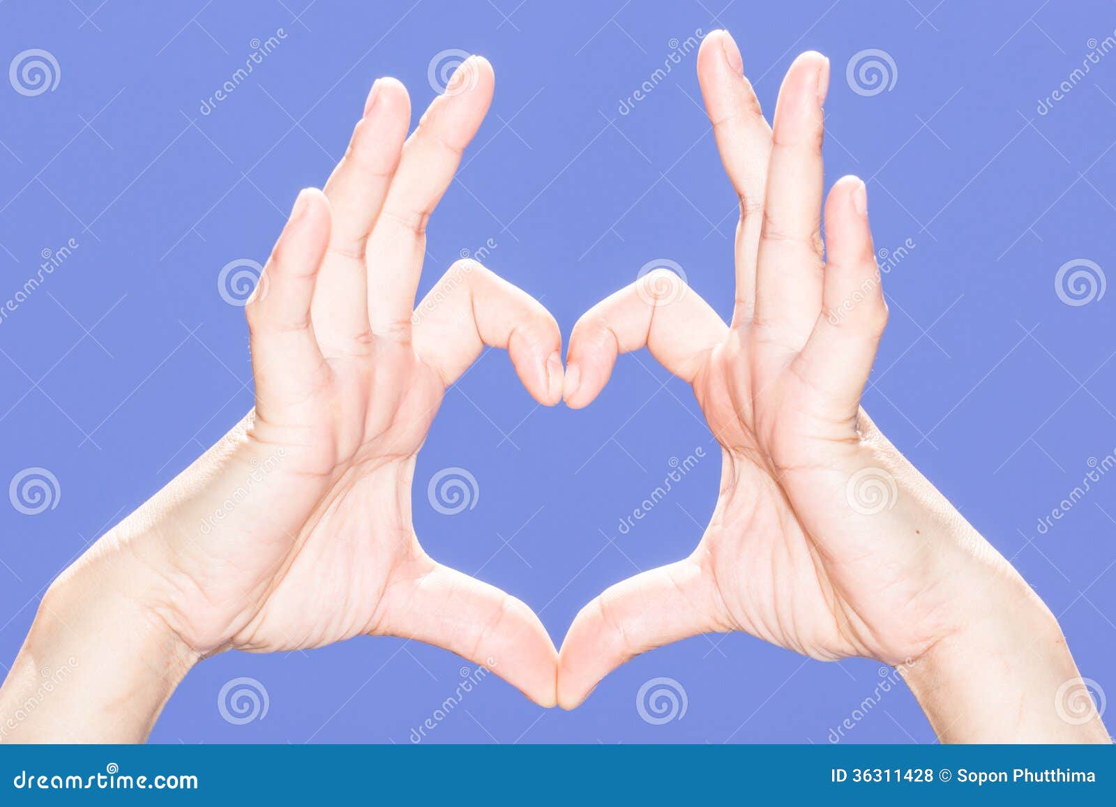Heart hand stock photo. Image of beautiful, wrist, hand - 36311428