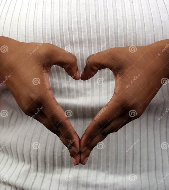 Heart and Hands stock image. Image of forming, symbol, female - 429429