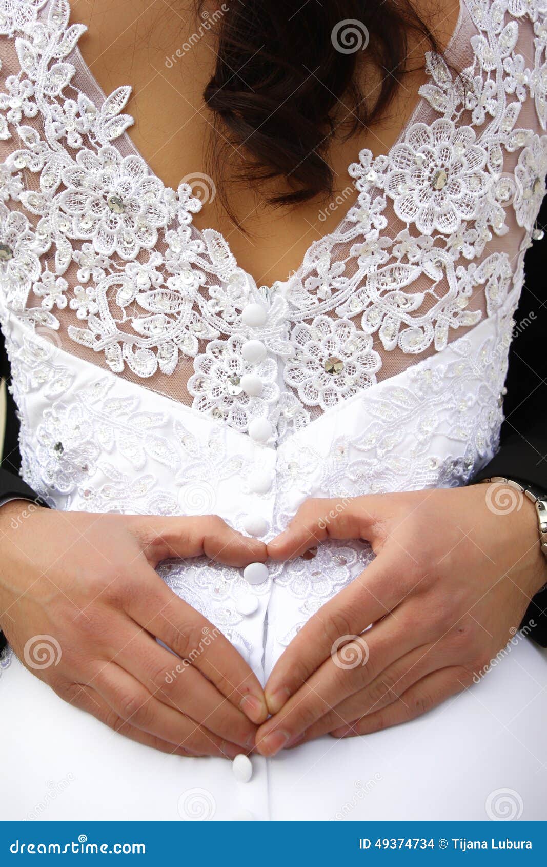 Heart from hands stock photo. Image of wedding, belgrade - 49374734
