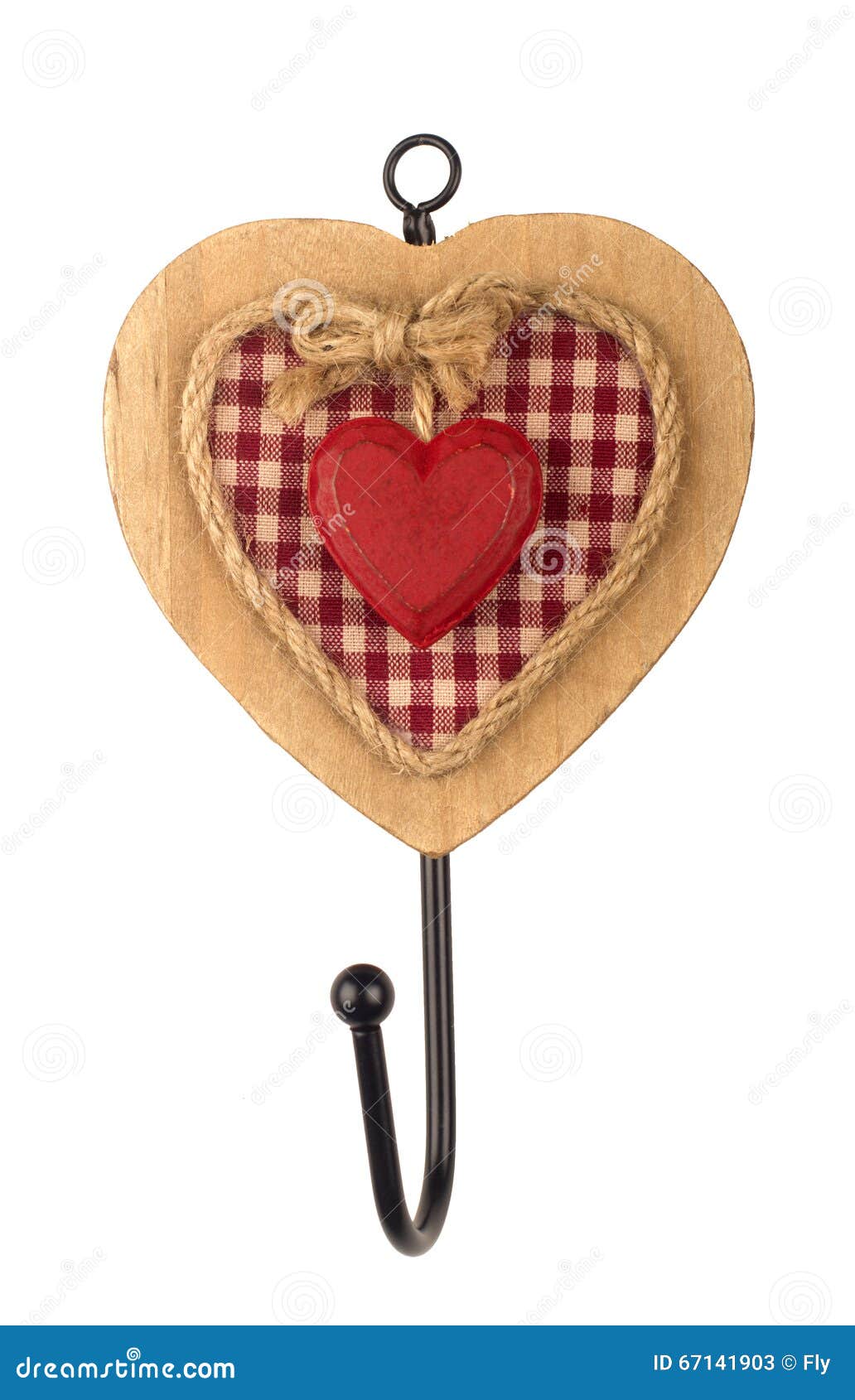Heart hanger stock image. Image of hanger, object, affection - 67141903