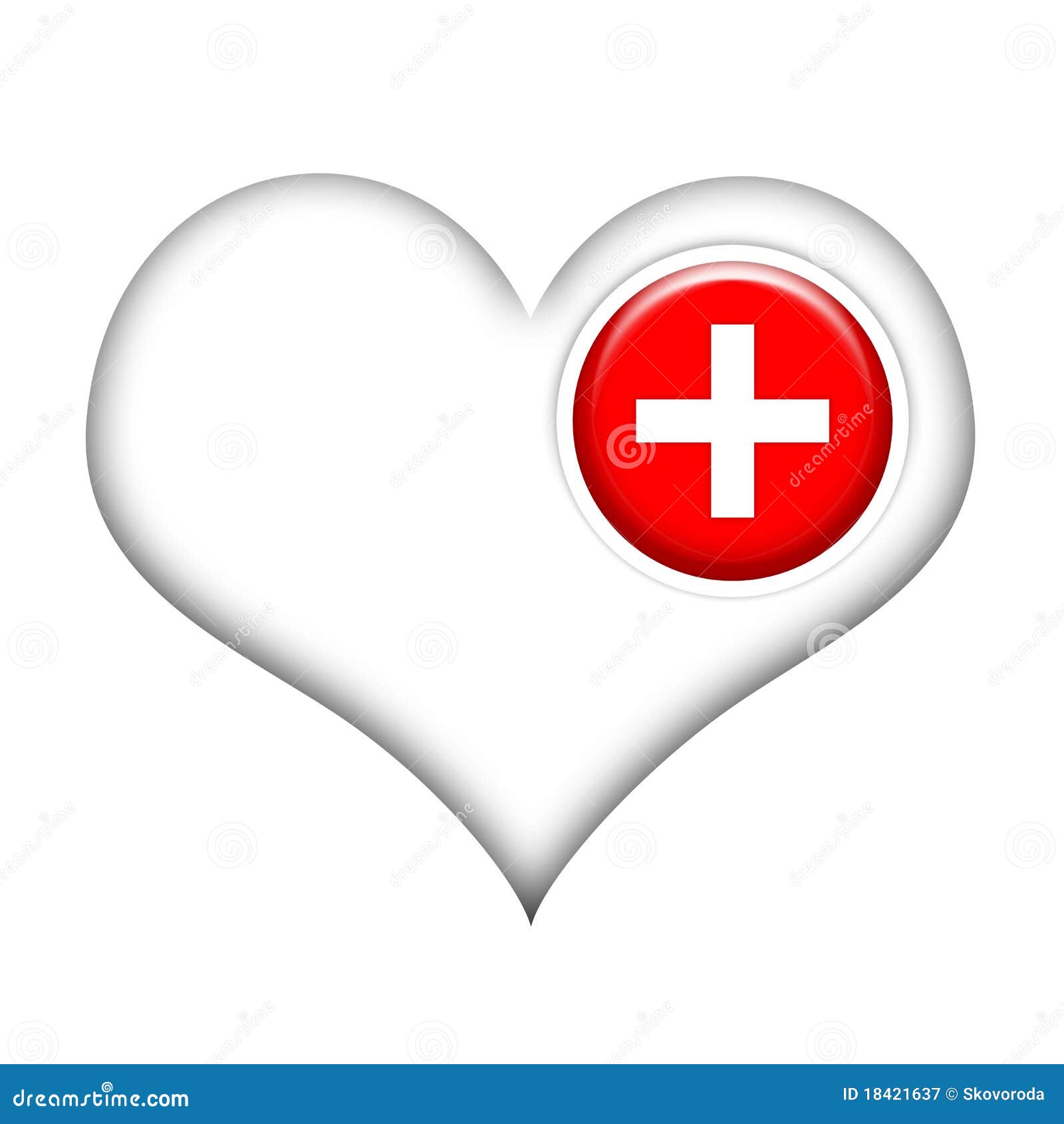 Heart Healing stock illustration. Illustration of implantation - 18421637