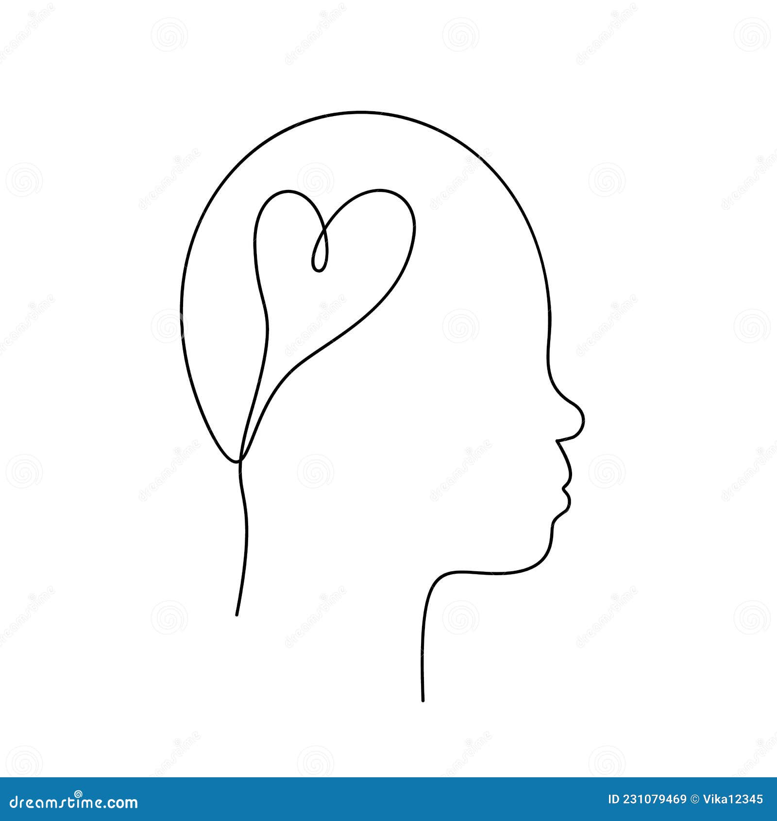 Upturned Nose Drawing