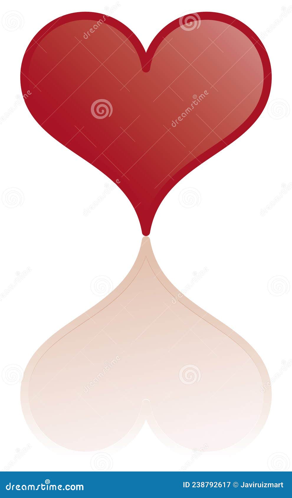 Red heart icon stock vector. Illustration of pictogram - 238792617