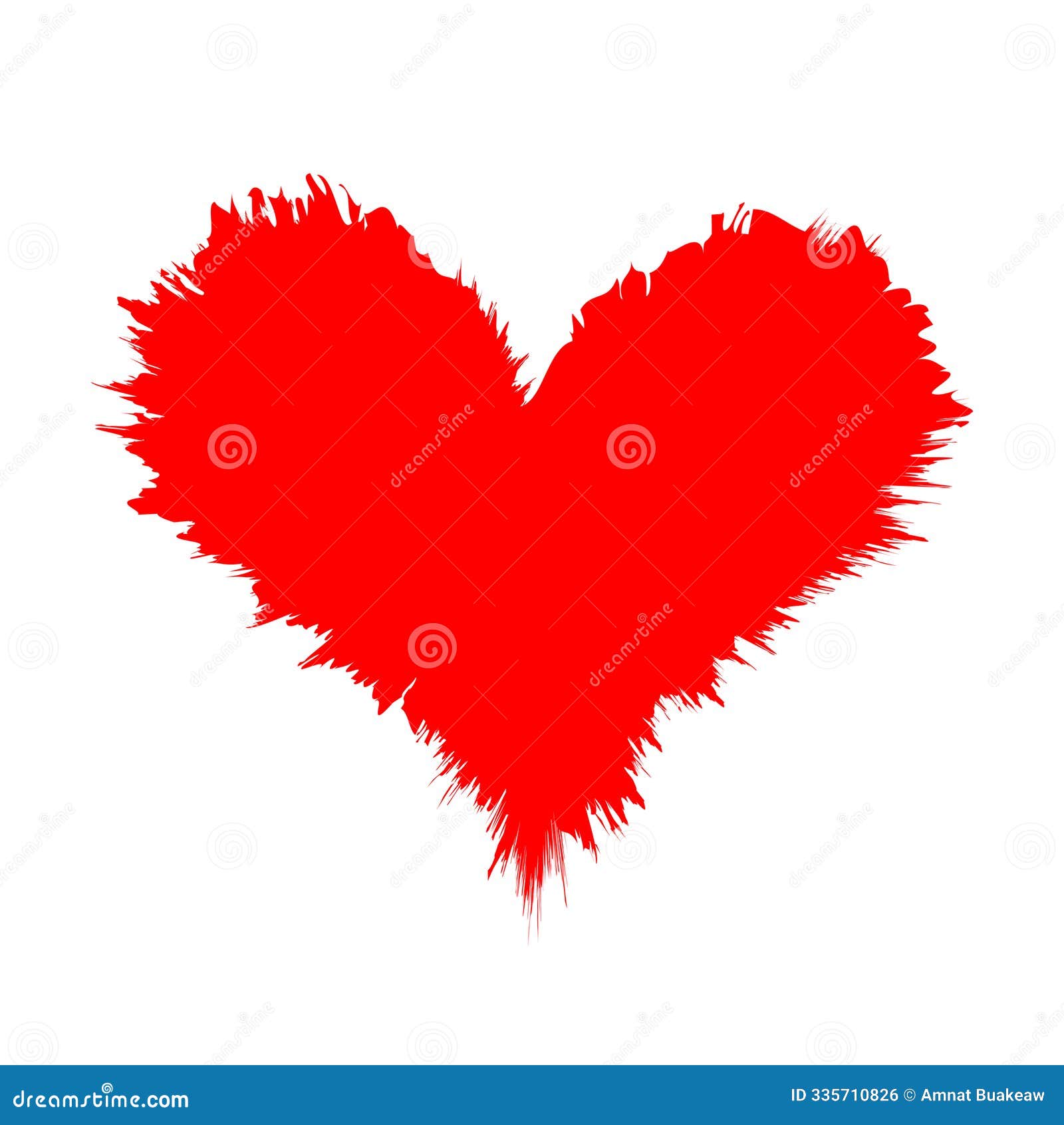 Heart, Heart Icon, Heart Shape Stain, Splatter Red Heart Symbol Stock ...