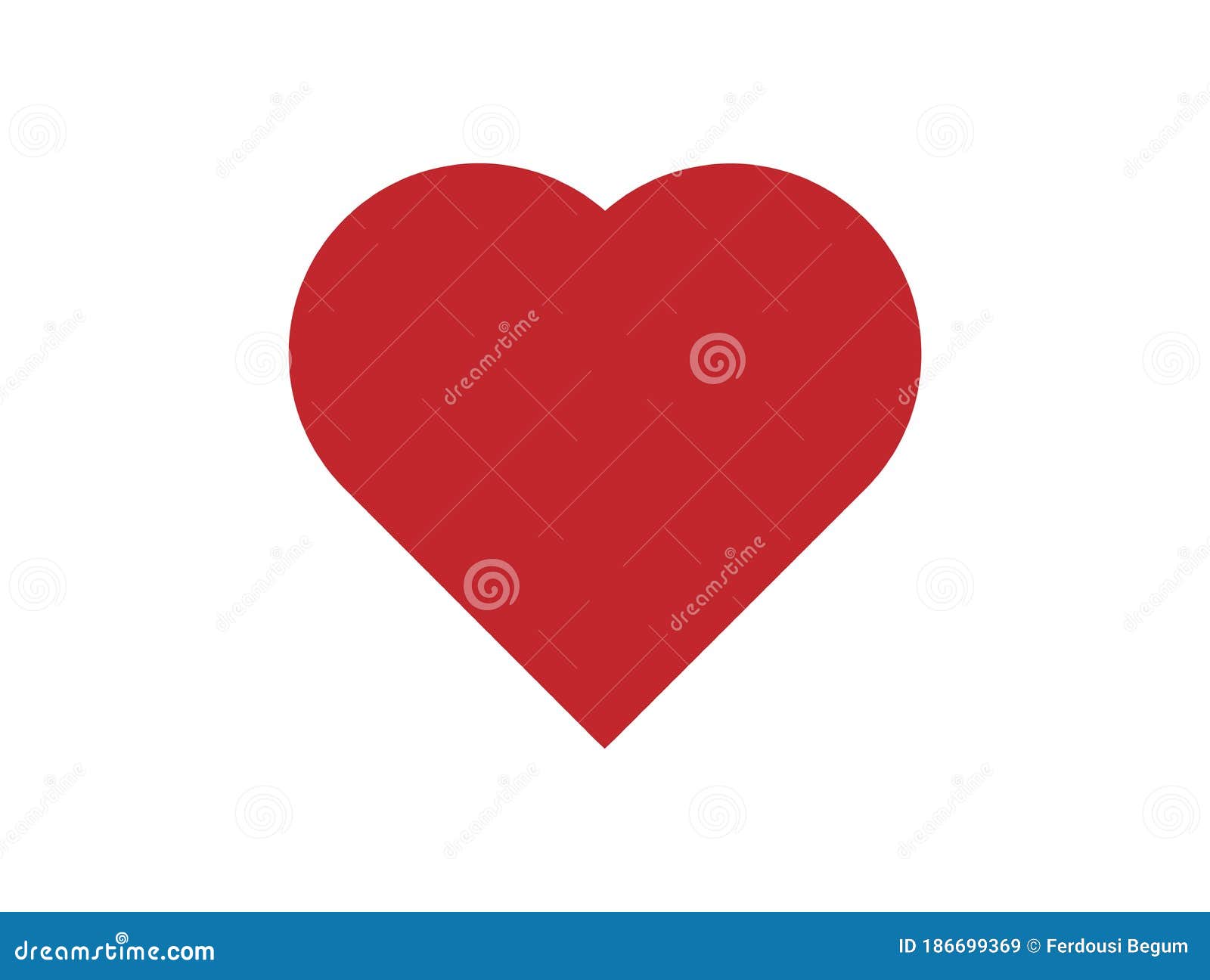 Heart Icon Shape - Vector Transparent Background Stock Vector ...