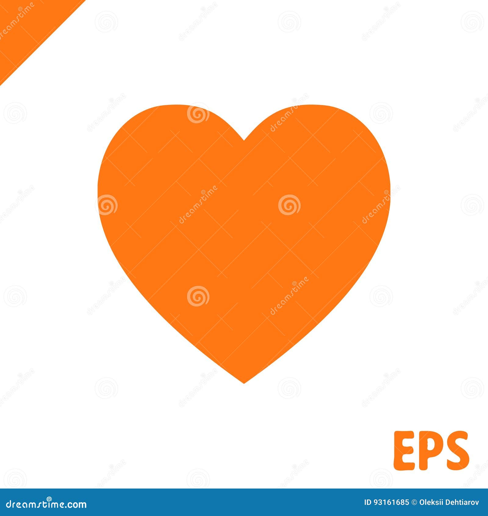 Heart Icon Stock Vector Illustration Flat Design Stock Vector ...