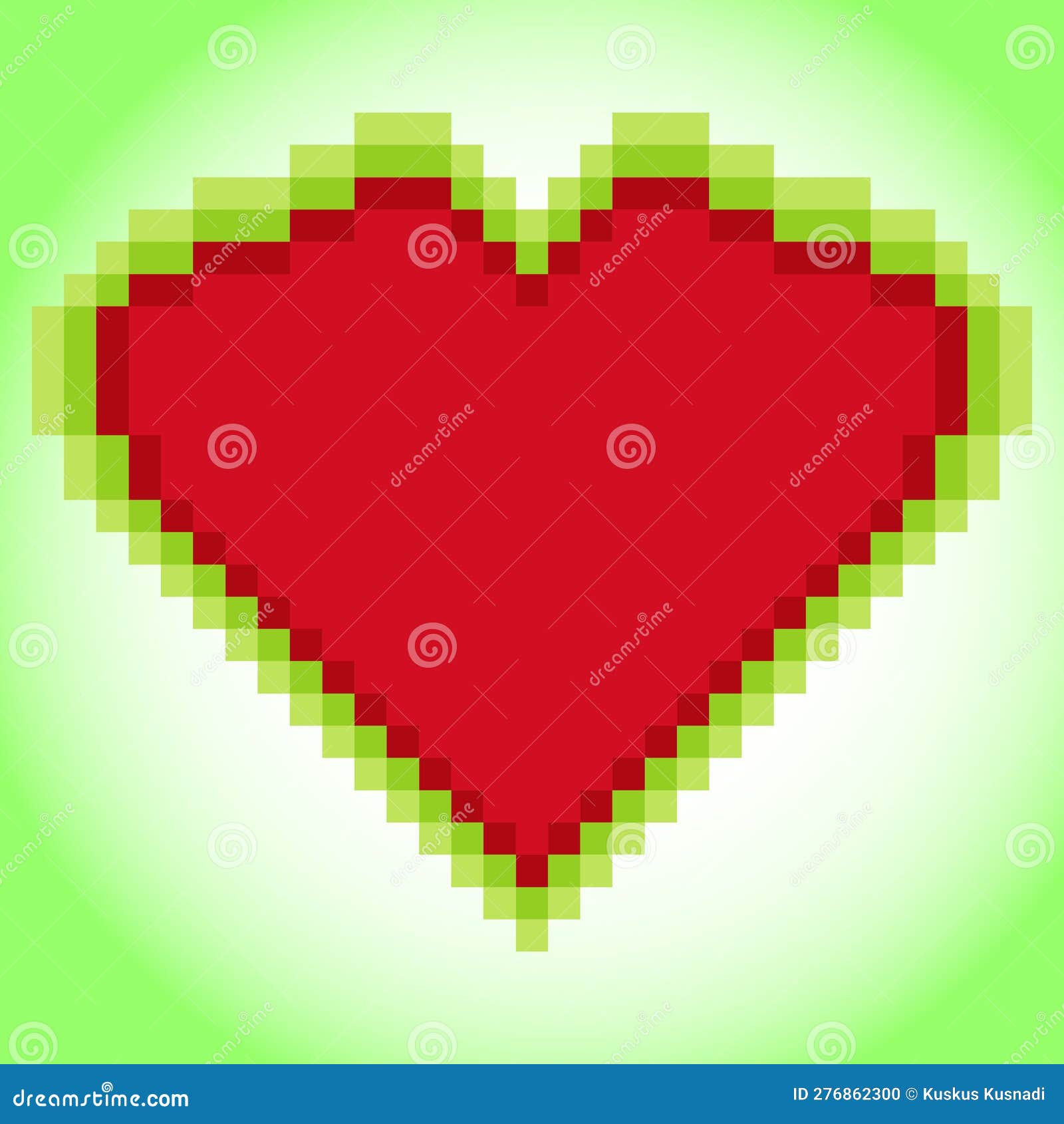 Heart Icon Symbol with Pixel Art Design Stock Vector - Illustration of ...
