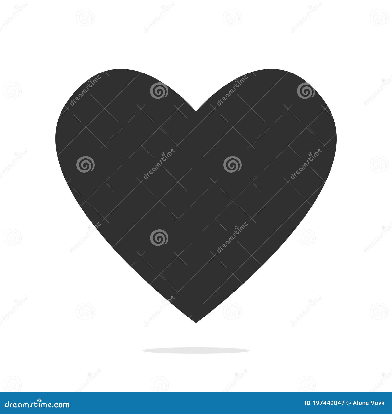 Heart Icon - Vector Stock Illustration Stock Illustration ...