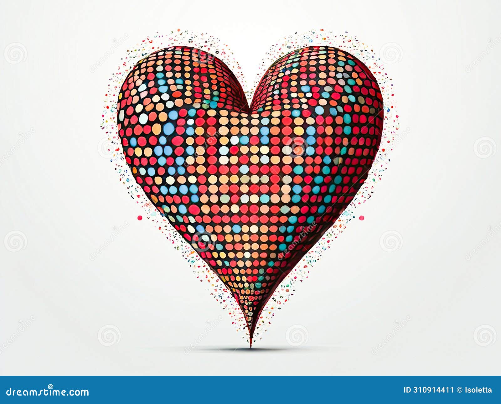 Heart Image. Love and Passion Symbol Stock Image - Image of card ...