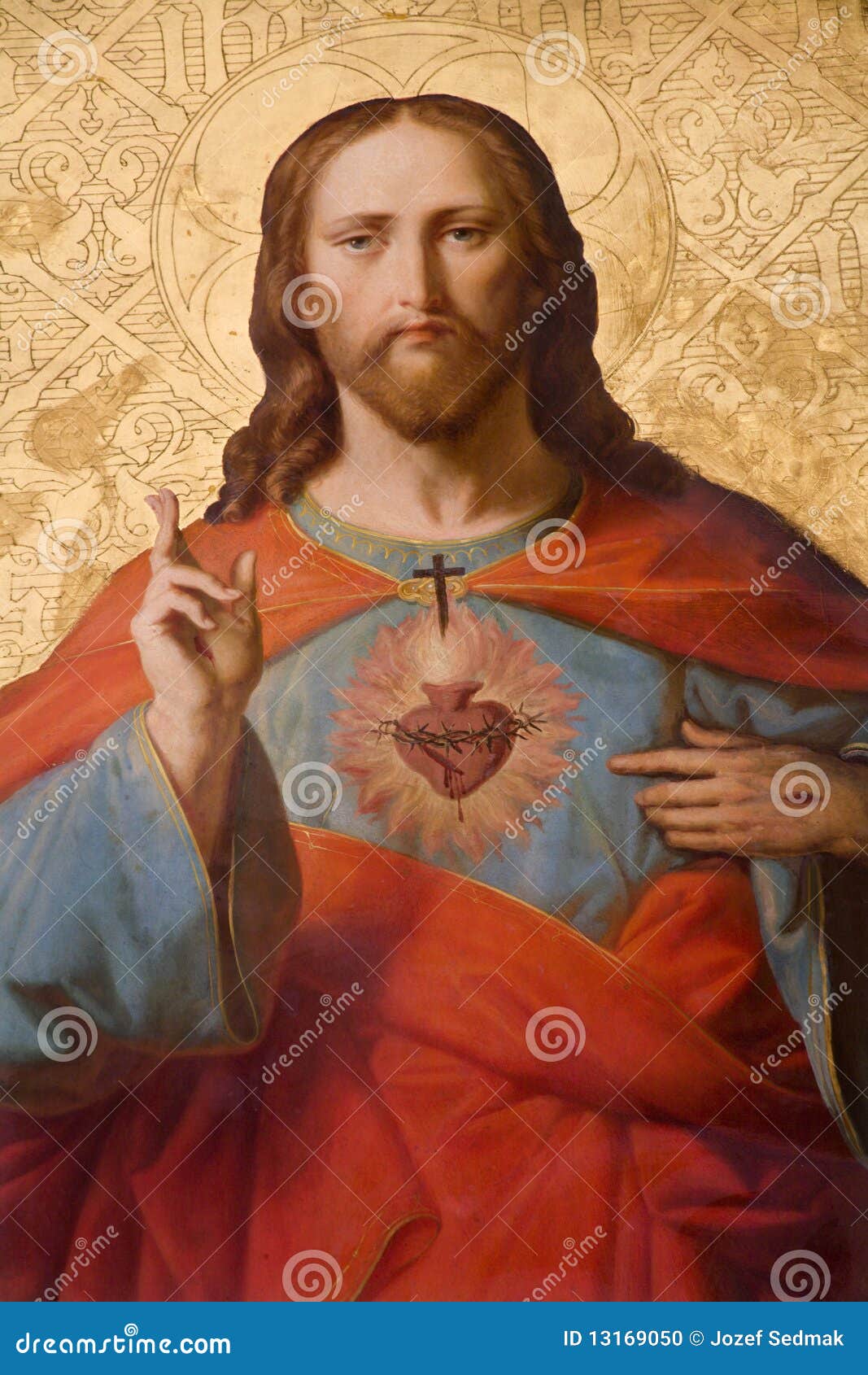 Heart of Jesus Christ editorial image. Image of sacrum - 13169050