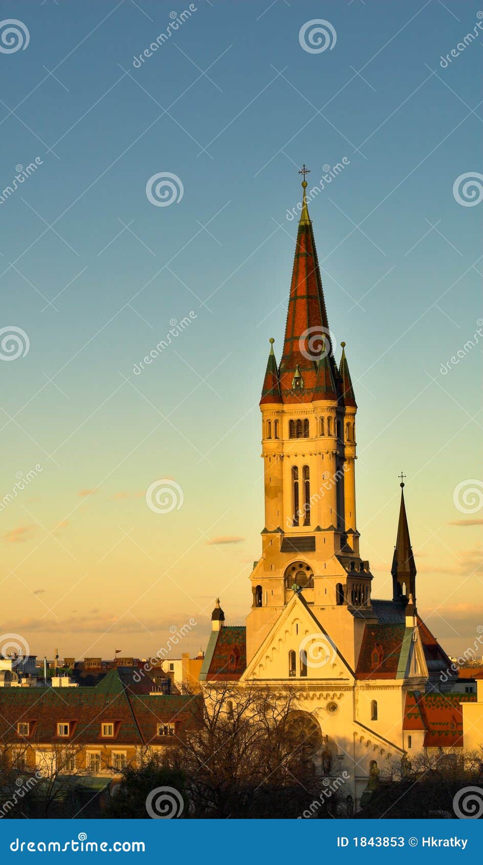 Heart of Jesus church stock image. Image of romanic, cathedral - 1843853