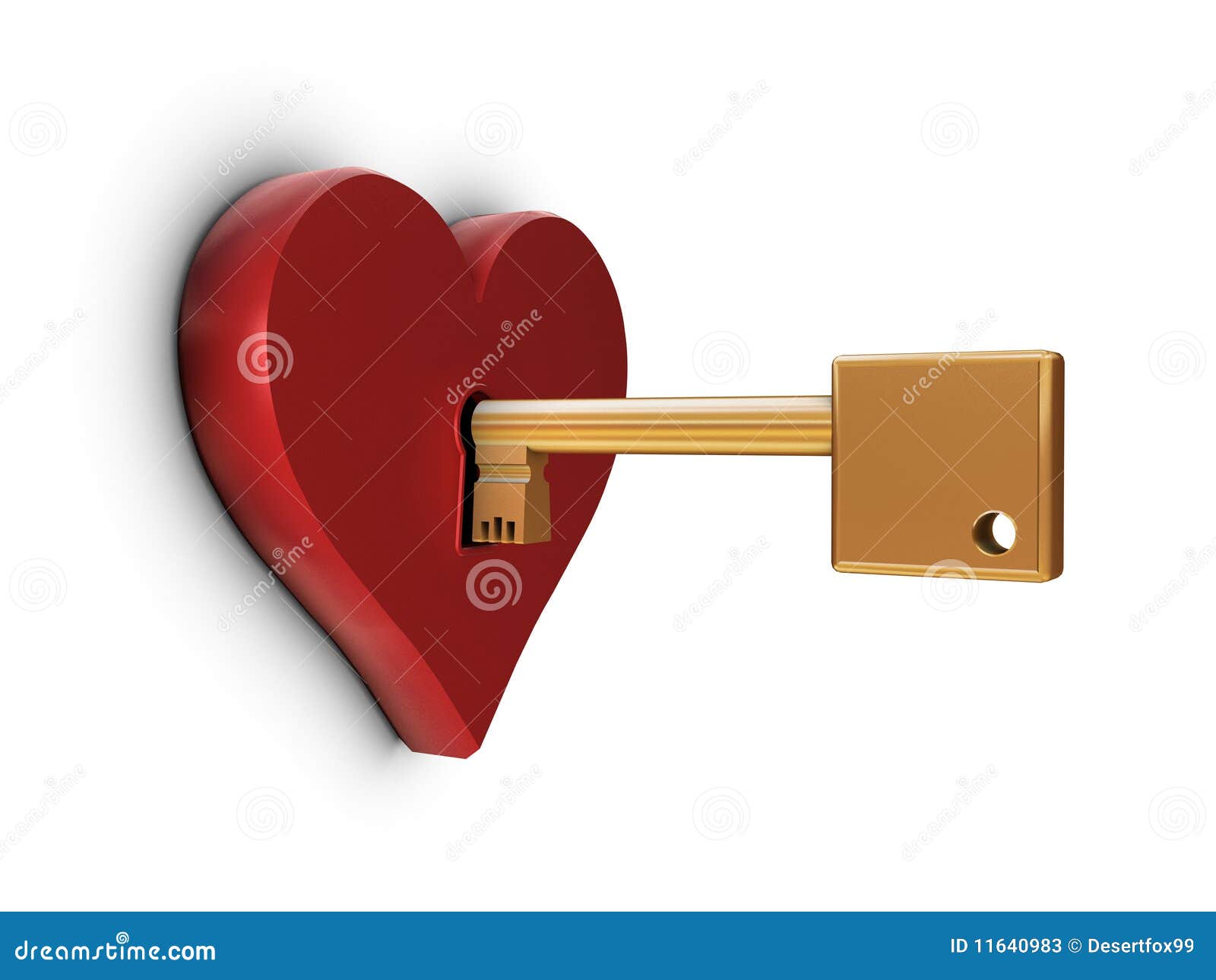 Heart and key stock illustration. Illustration of color - 11640983