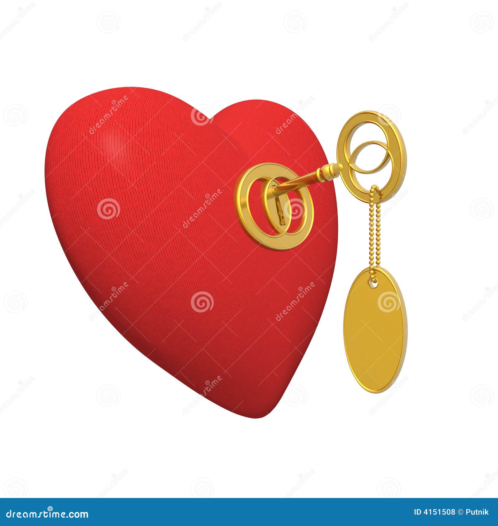 Heart and key stock illustration. Illustration of beauty - 4151508