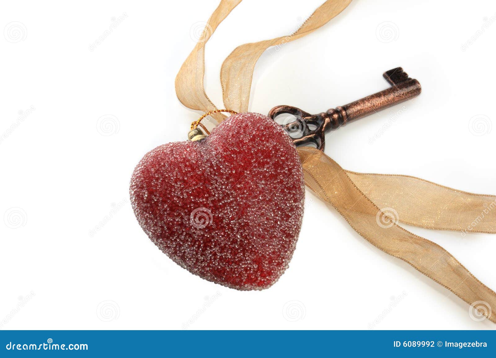 Heart and key stock photo. Image of ornament, xmas, seasonal - 6089992