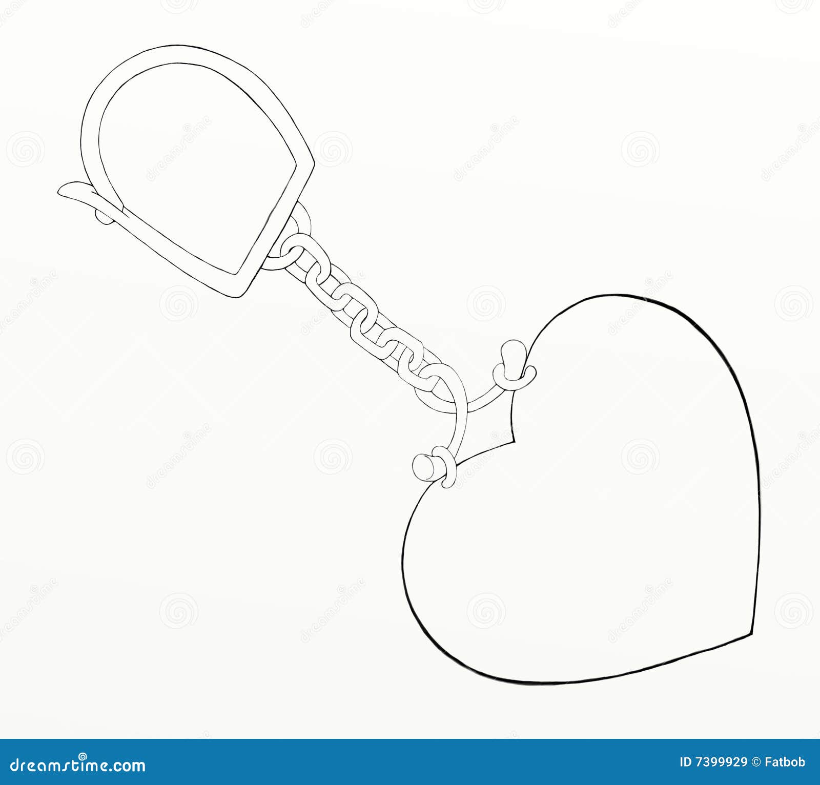 Heart Keychain Stock Illustrations – 283 Heart Keychain Stock ...
