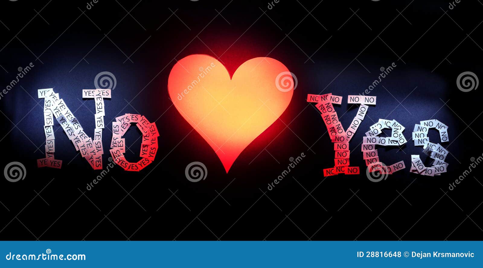 Only heart knows stock photo. Image of conceptual, duality - 28816648