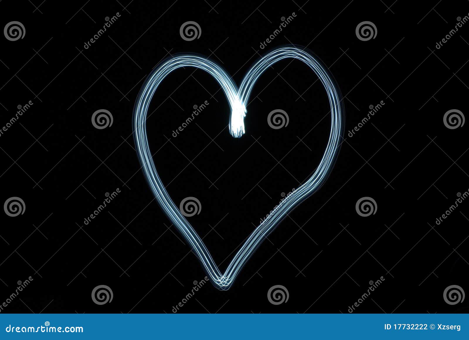 Heart of light stock photo. Image of love, event, isolate - 17732222