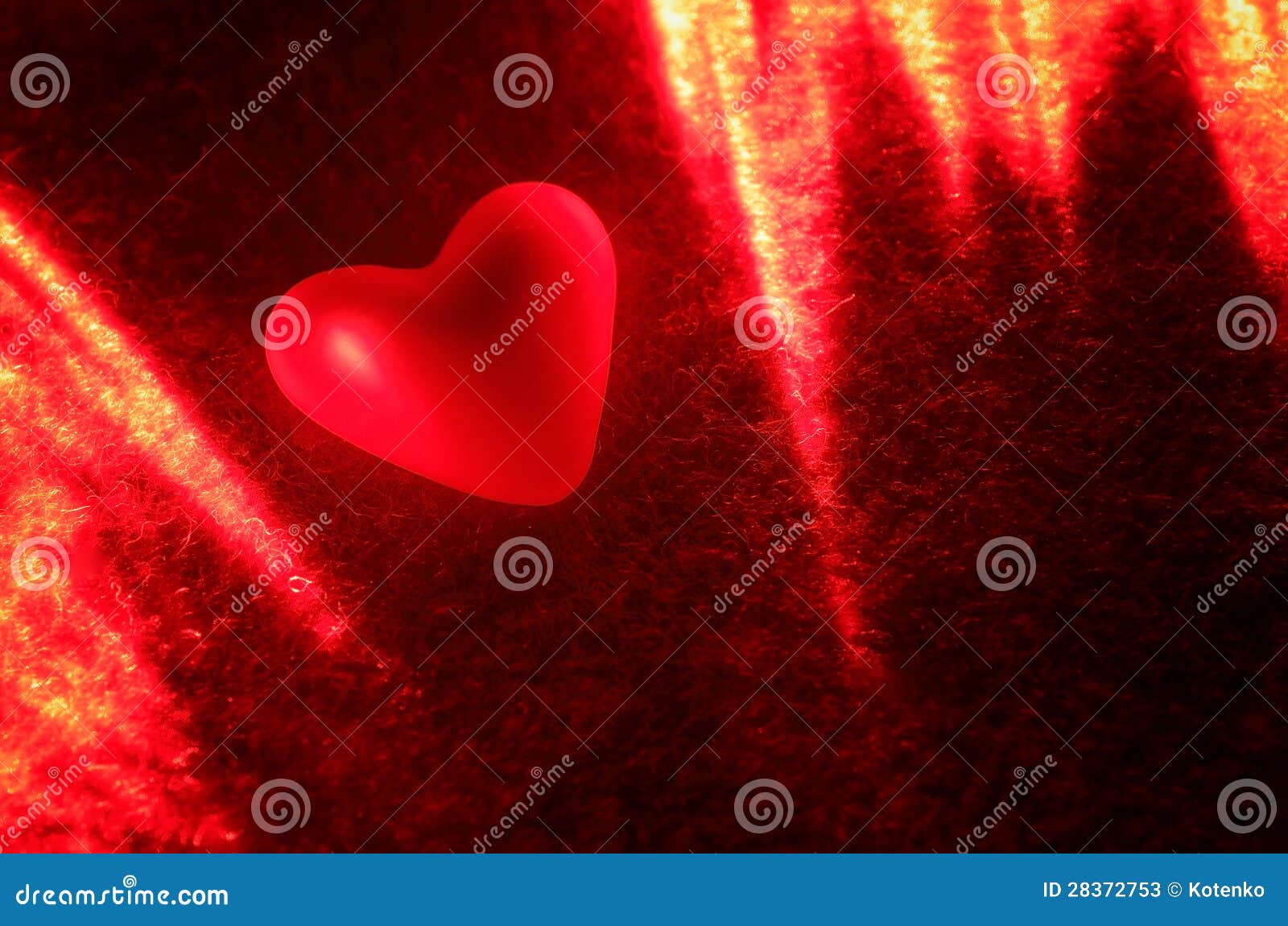 Heart in the Light of the Laser Stock Image - Image of style, design ...