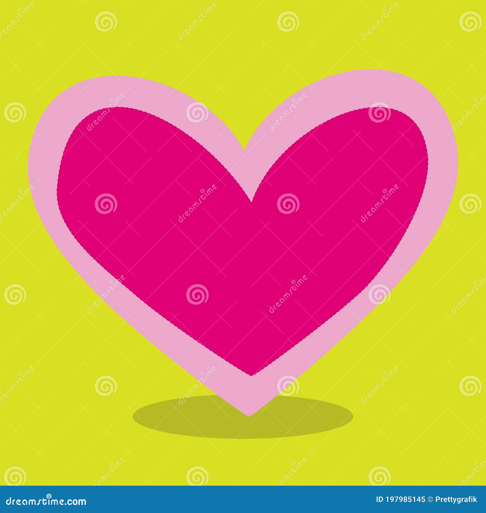 Heart heart light pink 09 stock vector. Illustration of pink - 197985145