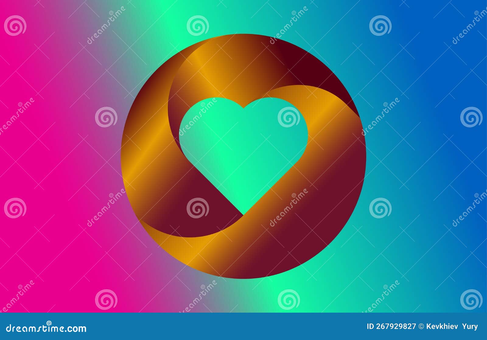 Heart Logo Design Vector Illustration Stock Illustration - Illustration ...