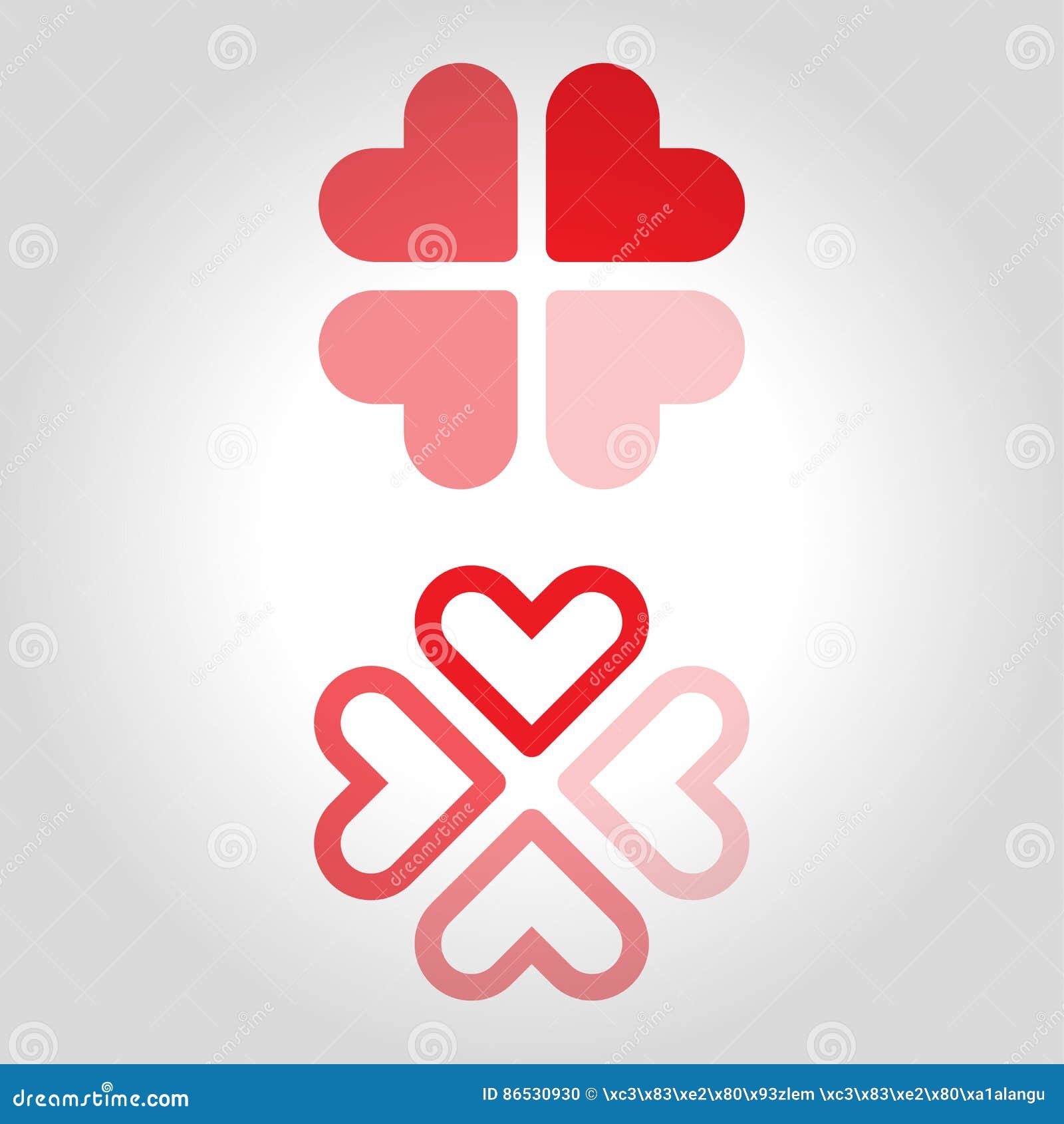 Heart Logo, Icon and Symbol Vector Illustration Stock Vector ...