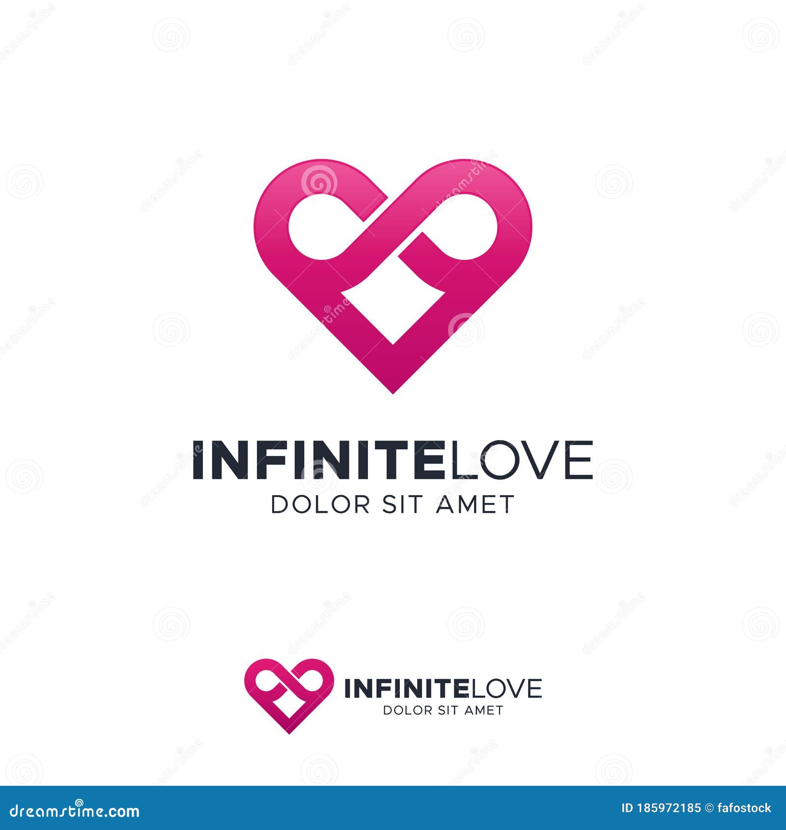 Heart Logo Vector Design Template Stock Vector - Illustration of ...