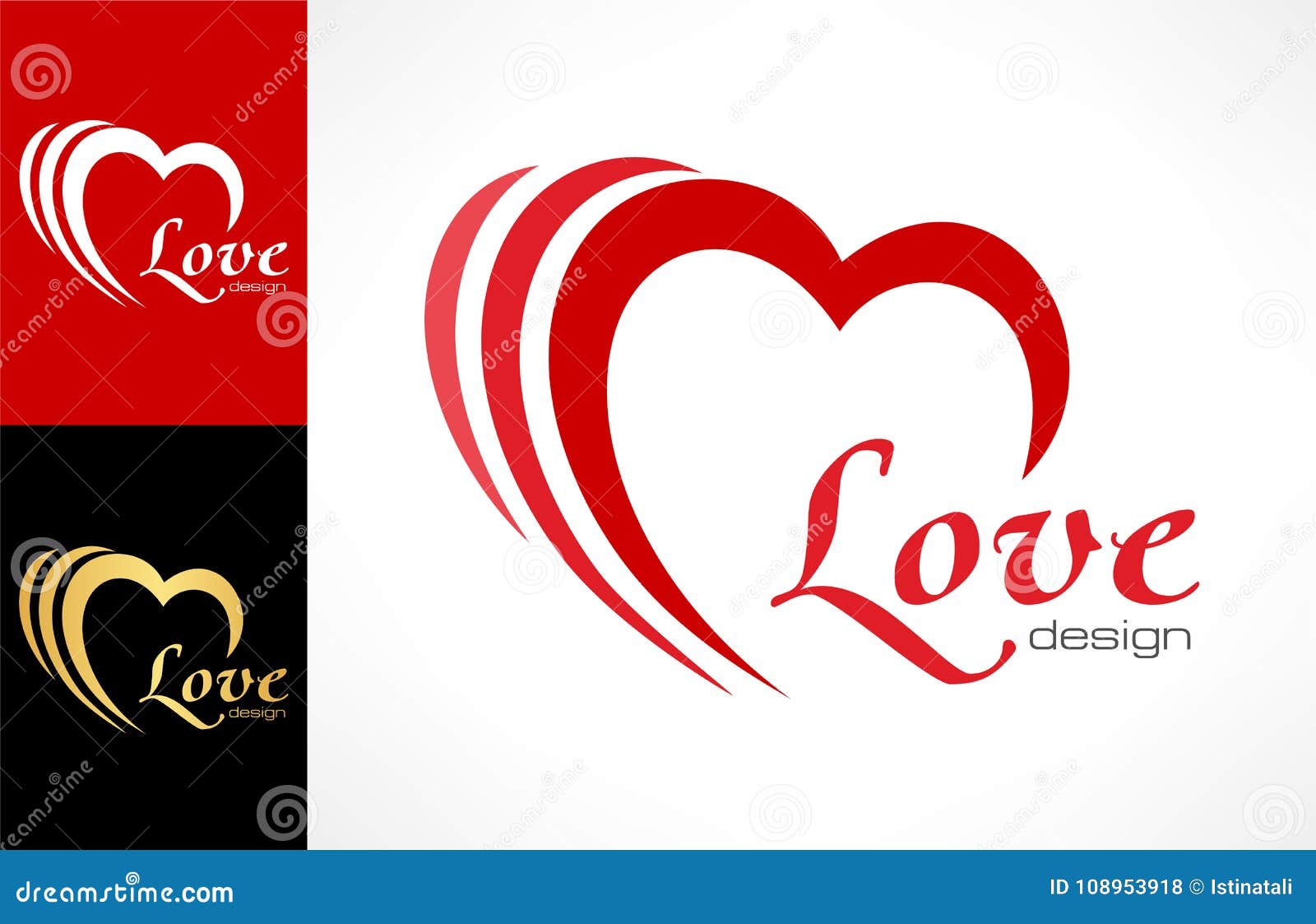 Heart logo vector stock vector. Illustration of symbol - 108953918