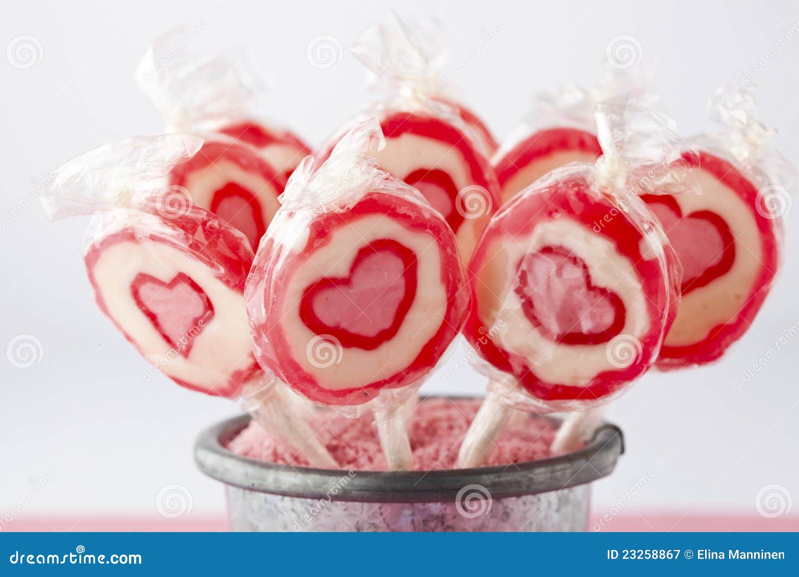 Heart lollipops stock image. Image of romantic, symbol - 23258867