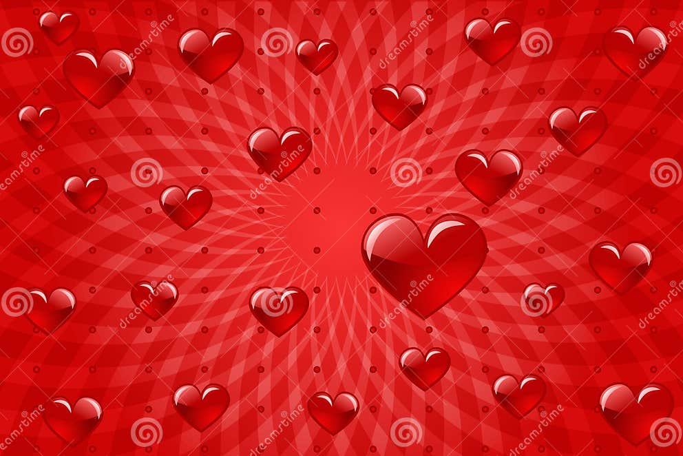 Heart love stock vector. Illustration of love, decorative - 12625396