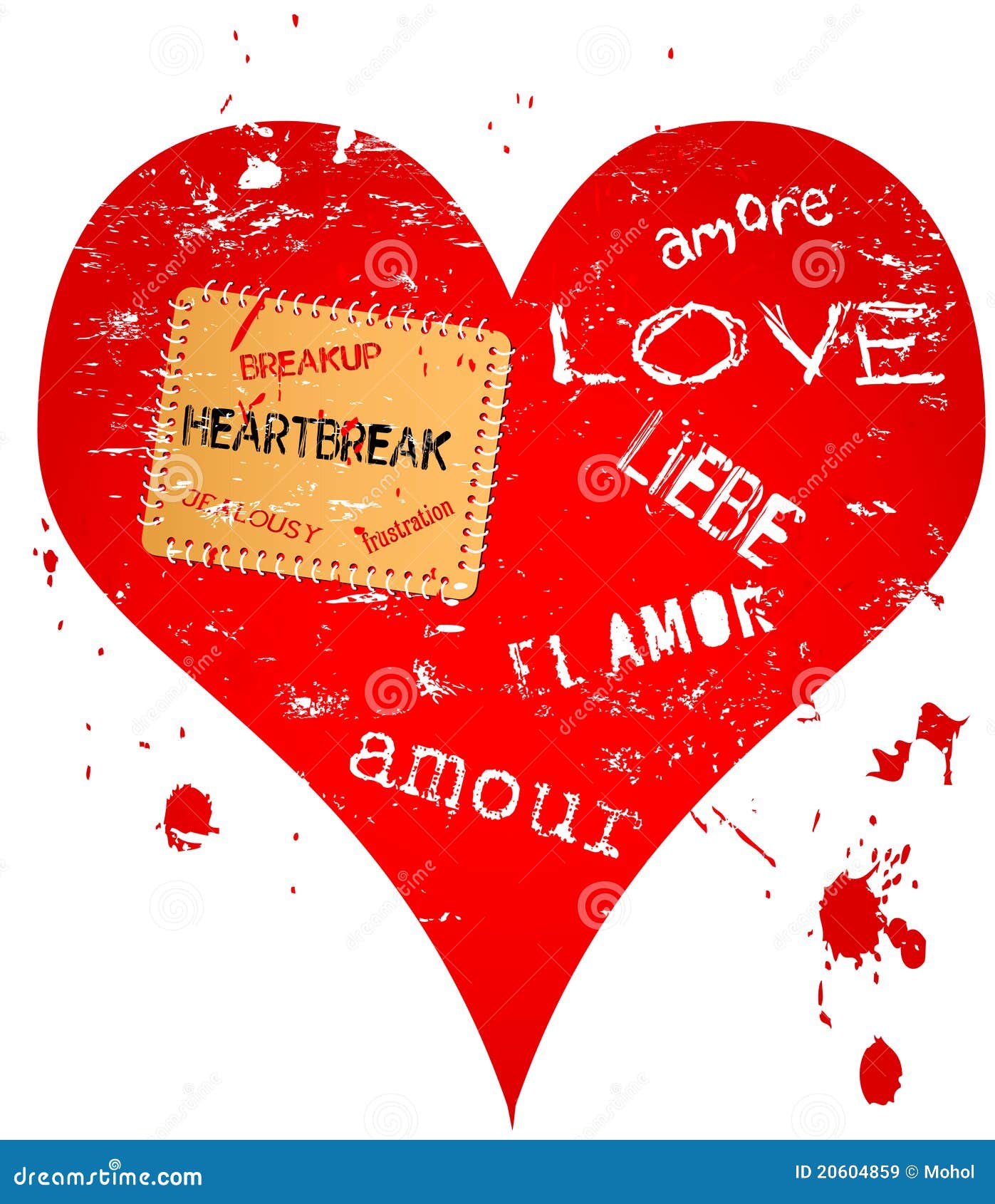 Heartbreak Illustration Stock Illustrations – 4,119 Heartbreak ...