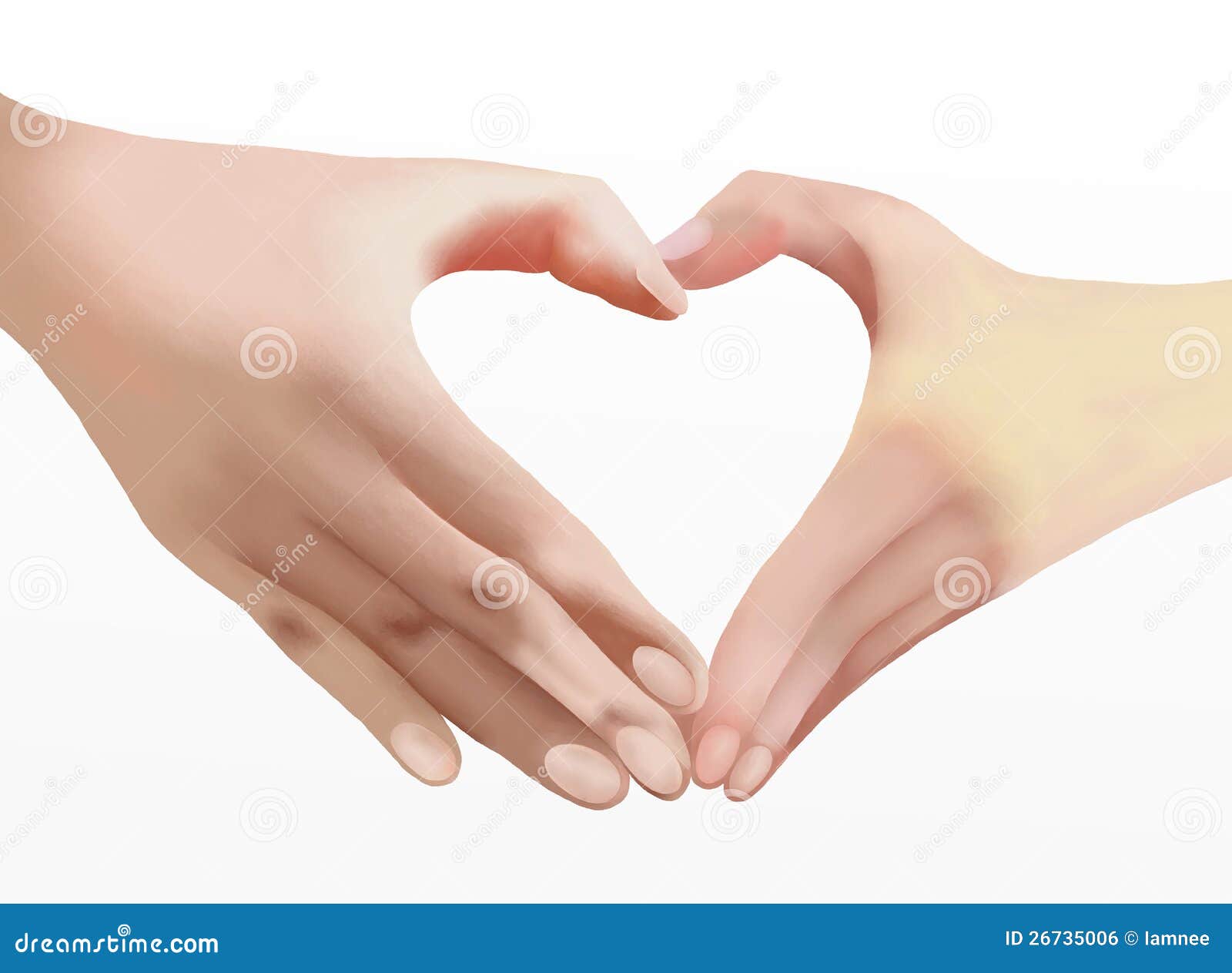 Heart of Love, Two Hands Make Heart Shape Stock Photo - Image of heart ...