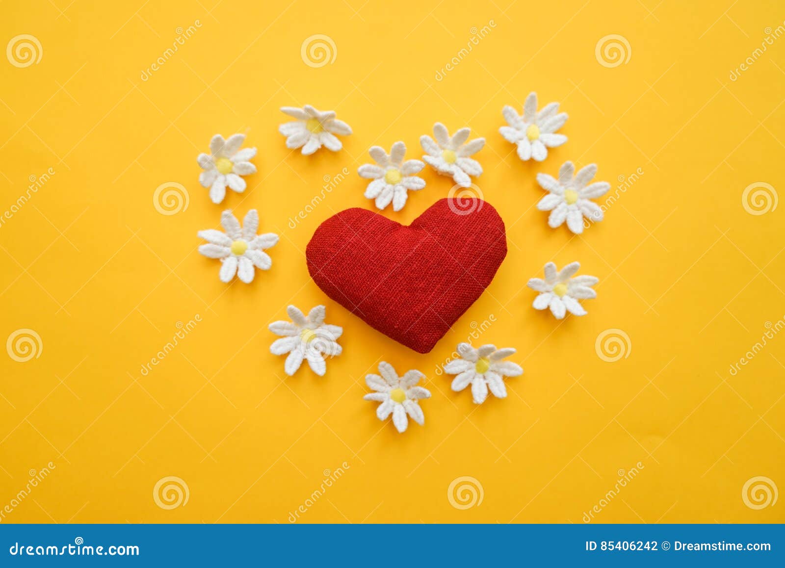 Heart Made with Hands with Flowers Stock Photo - Image of handmade ...