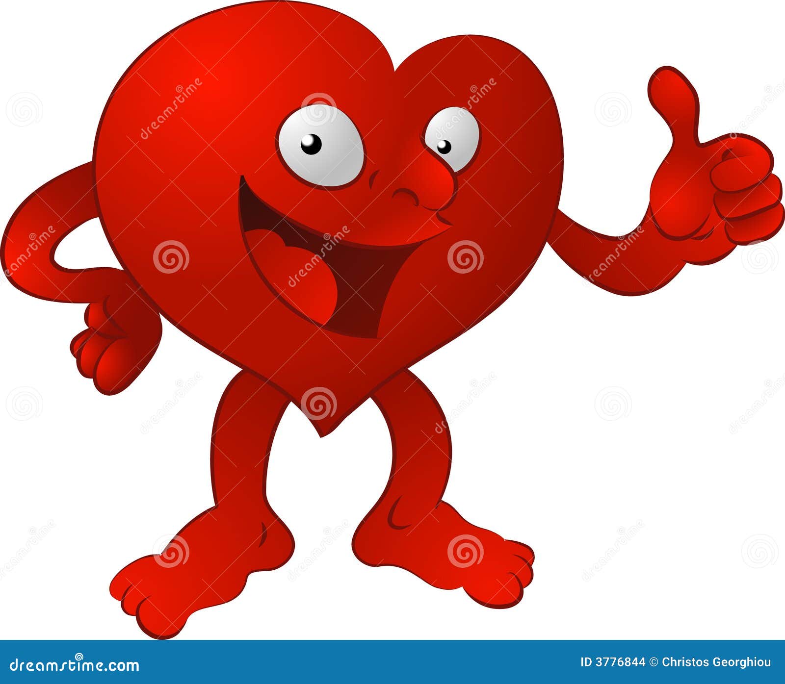 Heart man stock vector. Illustration of health, healthy - 3776844