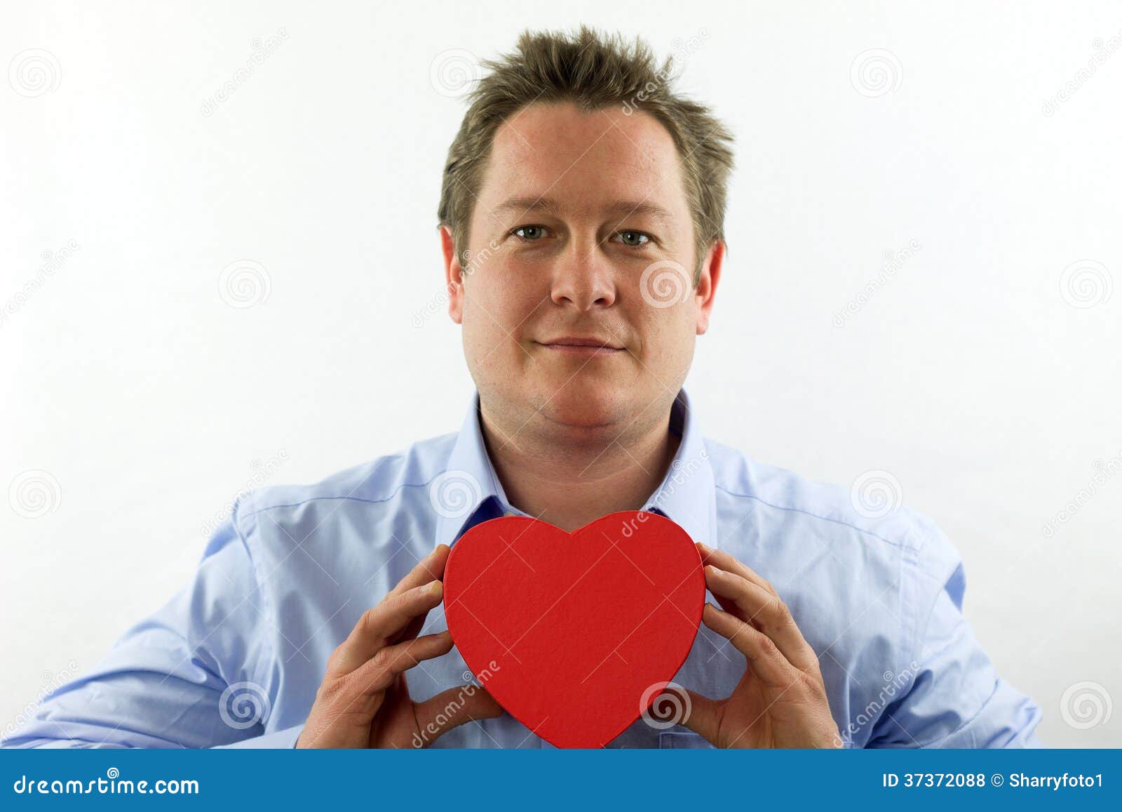 Heart Man stock photo. Image of christmas, celebrate - 37372088