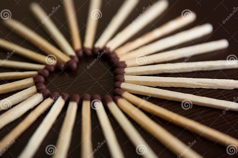 Heart of matches stock image. Image of heart, creating - 18929843